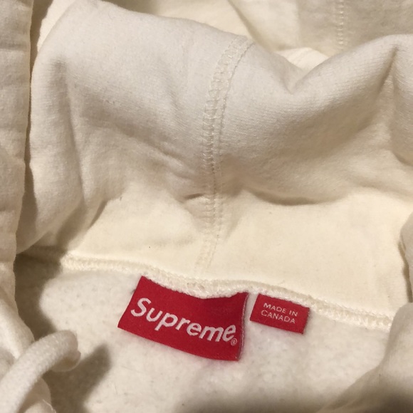 Supreme | Sweaters | Supreme Embroidered Cursive Hoodie | Poshmark